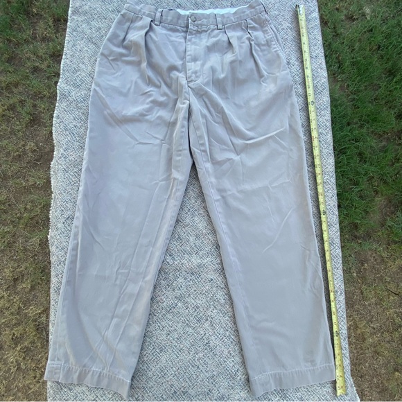 Polo Ralph Lauren | Pants | Vintage Polo Andrew Pants Beige Khaki Pleated Front 0 Cotton Classic ...